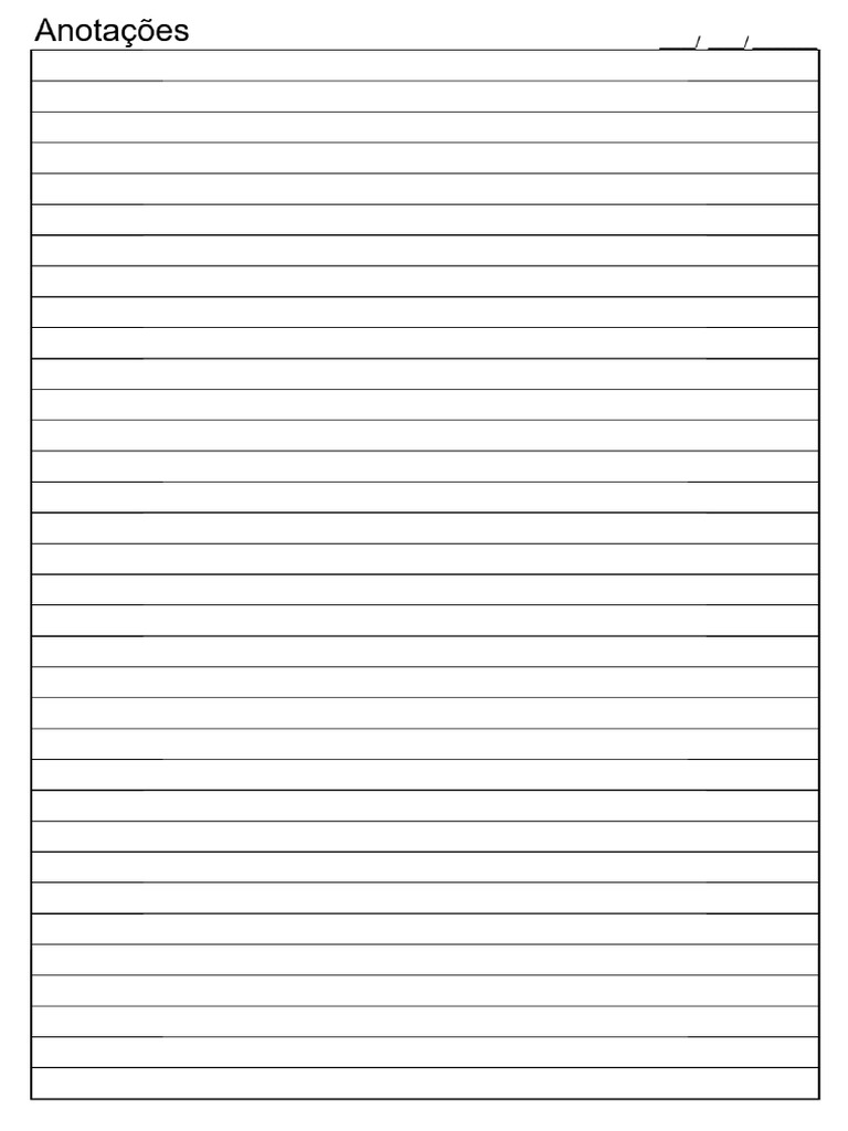 FOLHA PAUTADA - FOLHA_PAUTADA_35_LINHAS_TIPO_02 | PDF