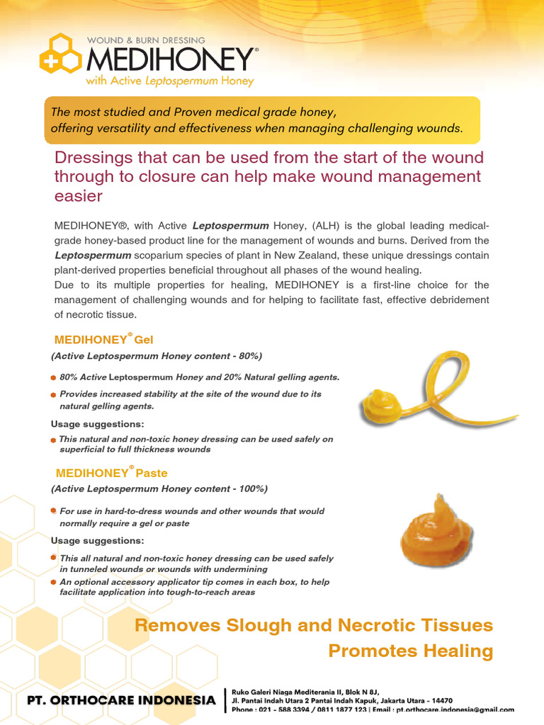 Aids and Supports Autolytic Debridement and Provides A Moist Wound ...