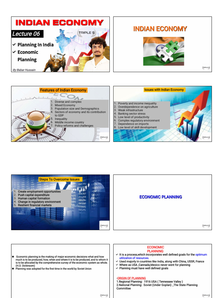 Economic Planning | PDF