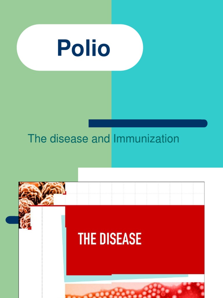 Polio: The Disease and Immunization | Download Free PDF | Vaccines ...