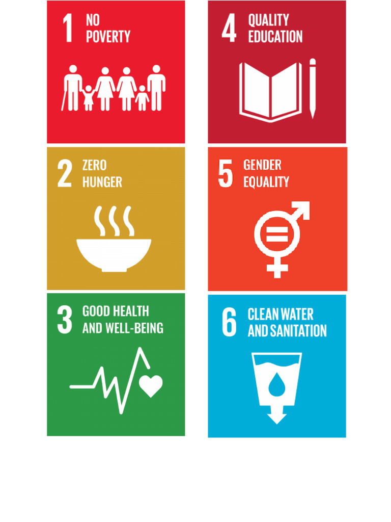 Coloured Printouts SDG LOGOS and STATS - EVS | PDF