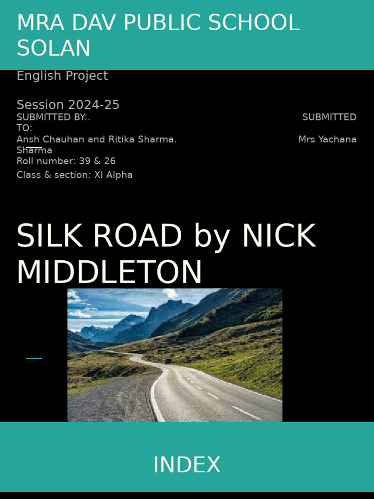 English Project-Ansh and Ritika | PDF