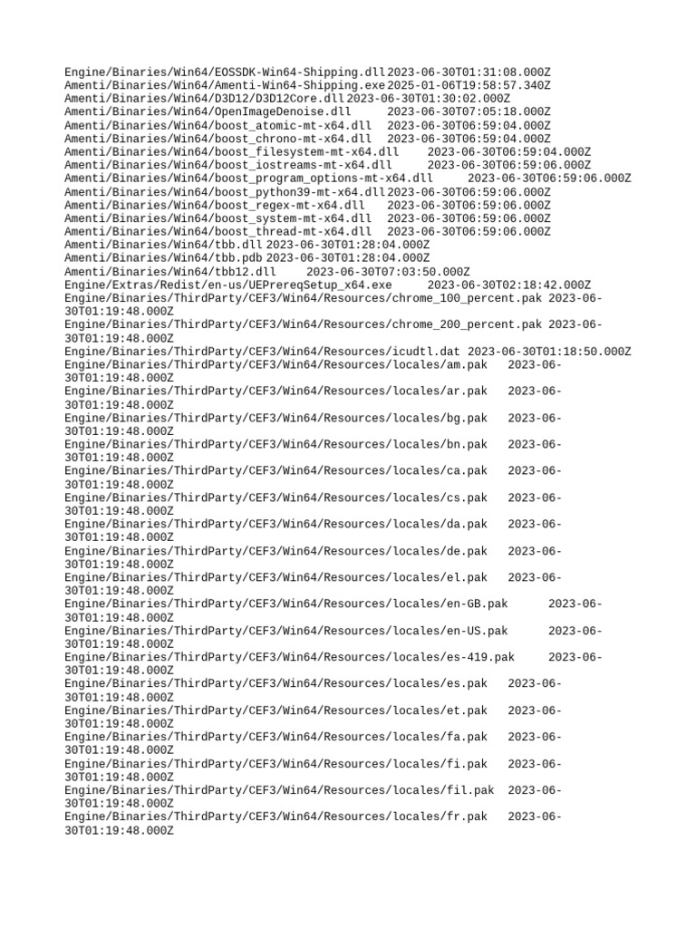 Amenti Win64 Binaries and Resources | PDF | Microcomputer Software ...