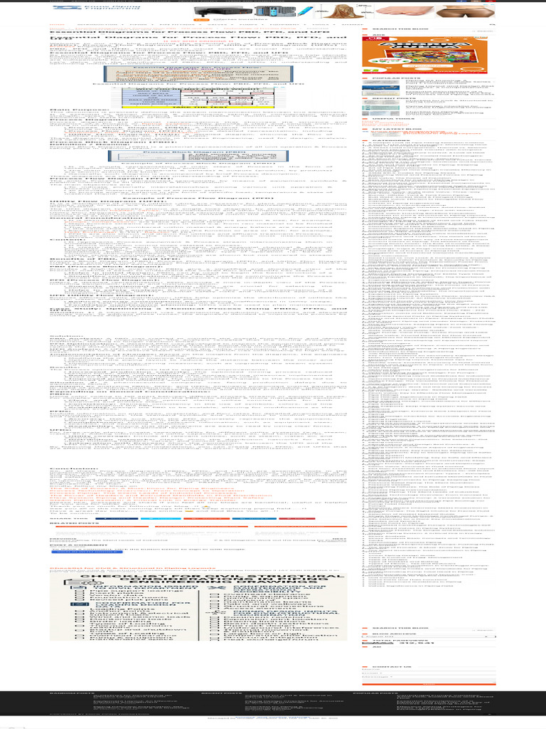 Essential Diagrams for Process Flow: PBD, PFD, And UFD - Know Piping ...