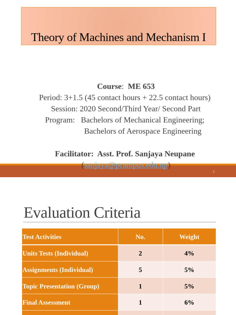 Theory of Machines and Mechanisms I | PDF | Gear | Rotation