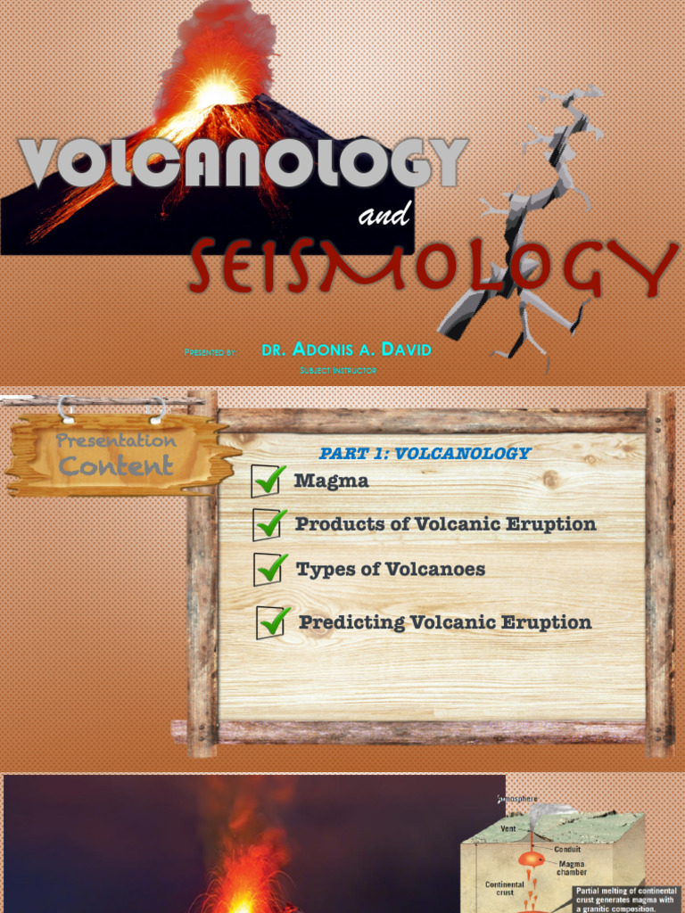 Understanding Volcanology and Eruption Prediction | PDF | Lava | Volcano