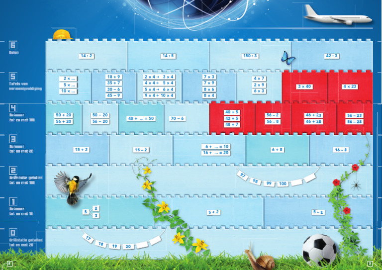 Rekenmuur Blok 8 | PDF