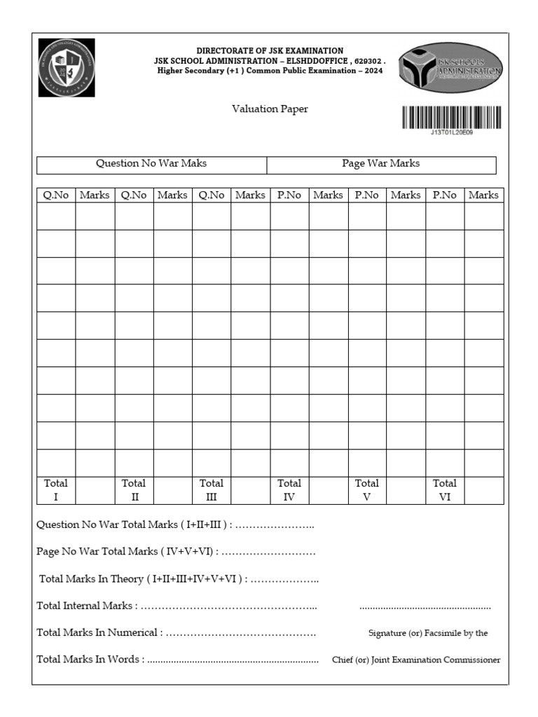 Valuation Paper | PDF