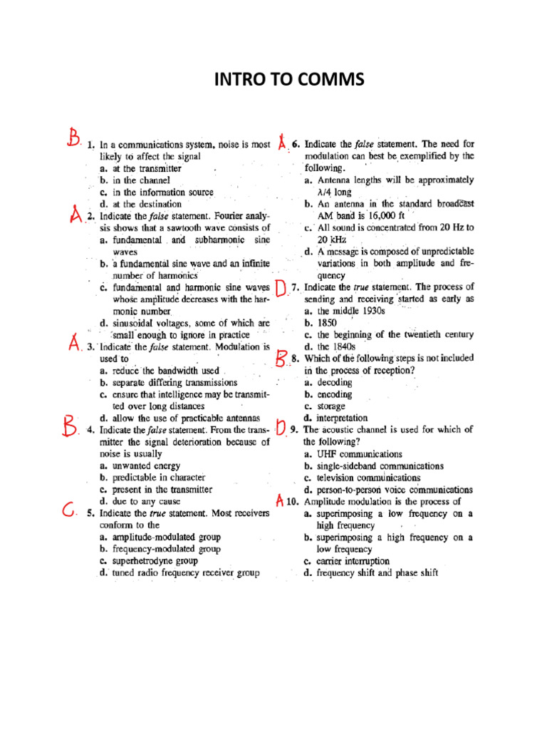 Kennedy Multiple Choice | PDF
