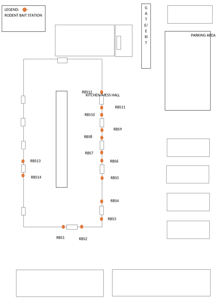 Rodent Bait Station Layout Map | PDF