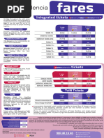 Luas Fare Structure and Leap Card Caps | PDF | Passenger Rail Transport ...