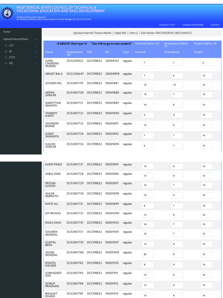 DME Engg Mech Internal 2024 | PDF
