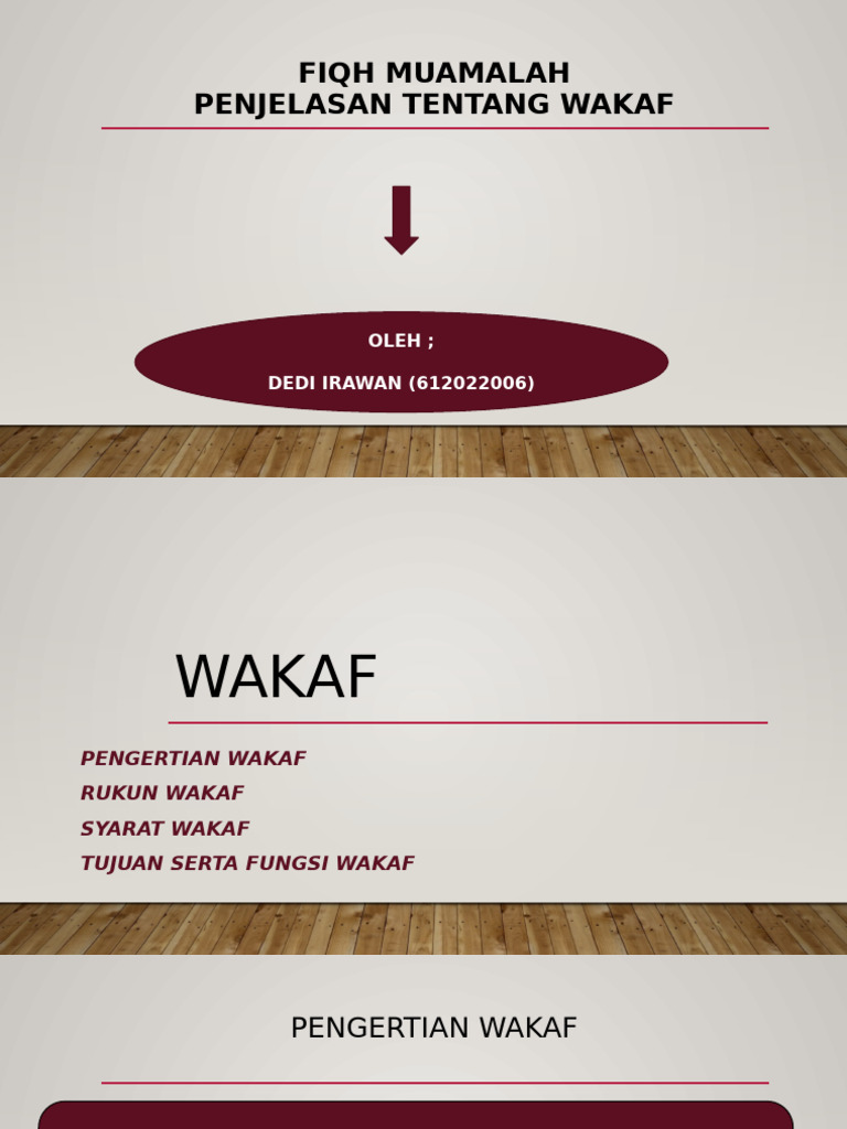 Panduan Lengkap tentang Wakaf dalam Fiqh | PDF