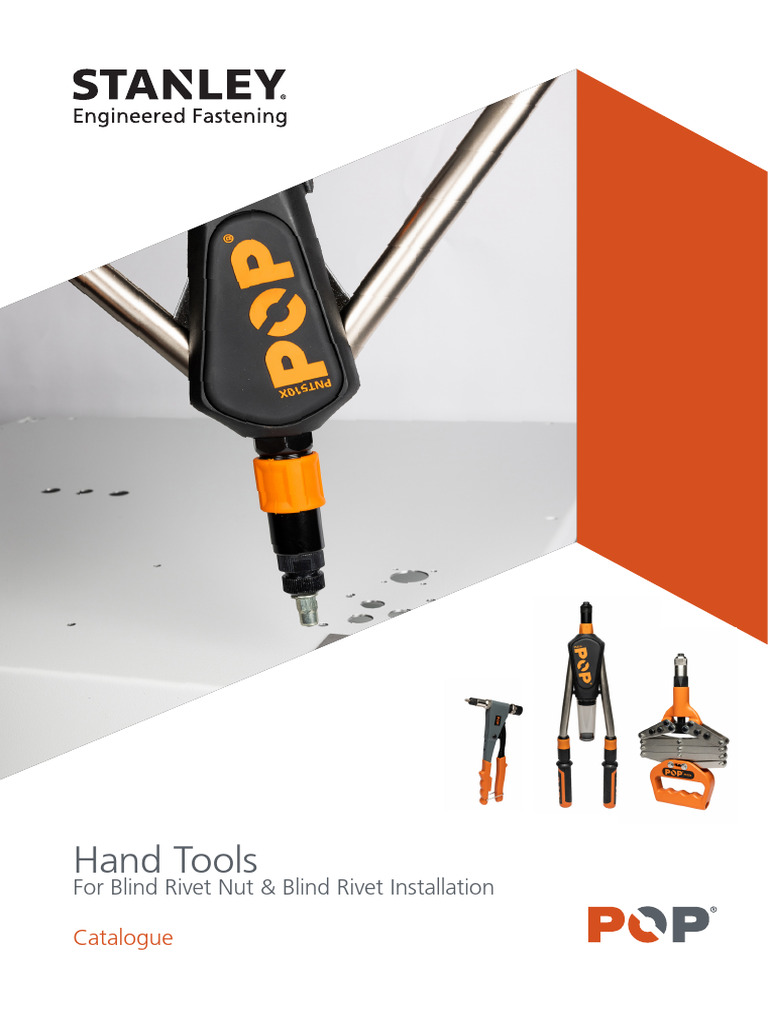 POP New Hand Tools Brochure 2023 - Spreads | PDF | Rivet | Nut (Hardware)
