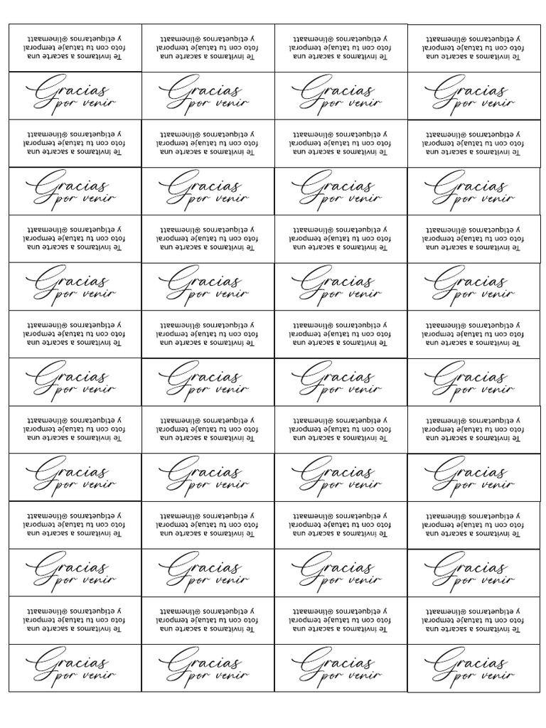 Cierra Bolsa Tatuajes | PDF