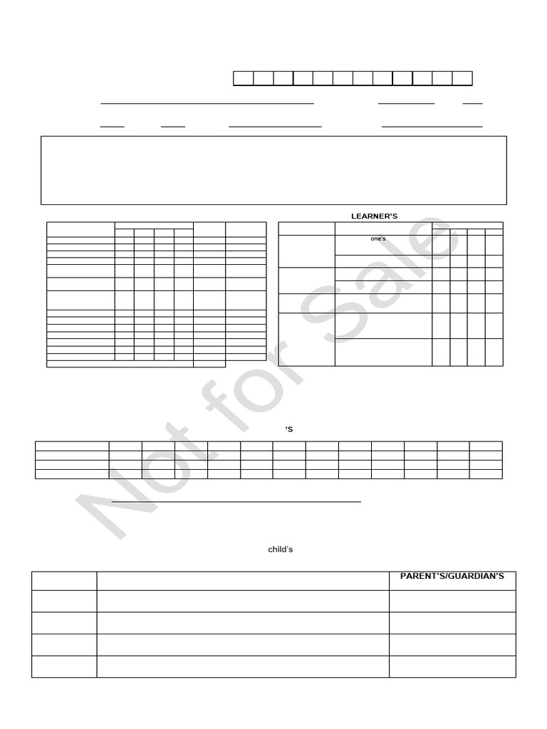 Annex 4 Temporary Progress Report Card DO 3 2018 1 | PDF