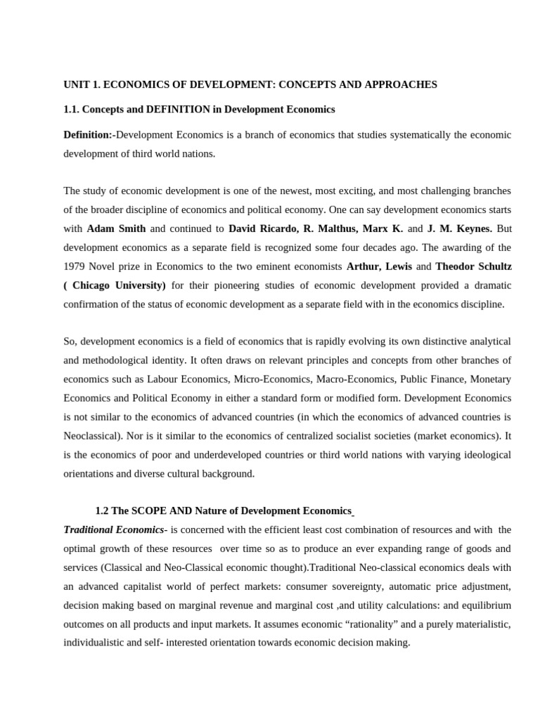 Developmental 1 5 | PDF | Millennium Development Goals | Economics