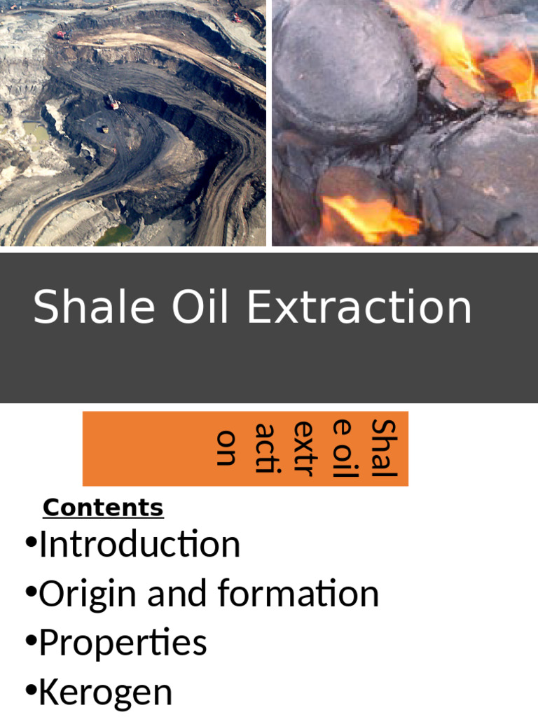 Shale Oil Extraction Processes Explained | PDF | Oil Shale | Petroleum