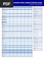 Zanaco Digital Banking Tariff Guide June 2024 | PDF | Cheque ...