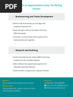Toulmin Argument Essay Structure Guide | PDF | Argument | Essays