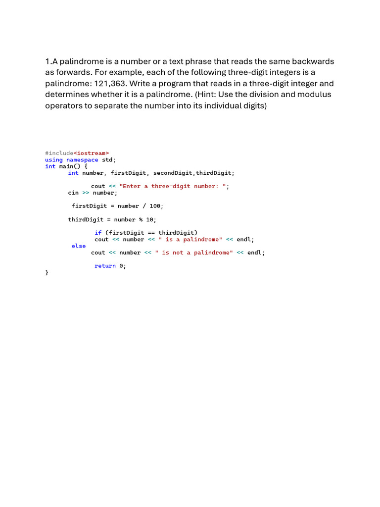 Control Statements Lab Solutions - 25 | PDF | Namespace | Computer Programming