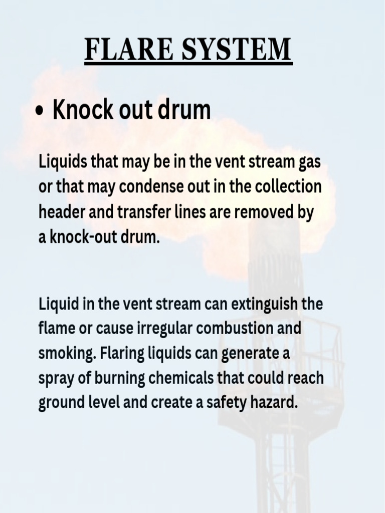 Flare System | PDF