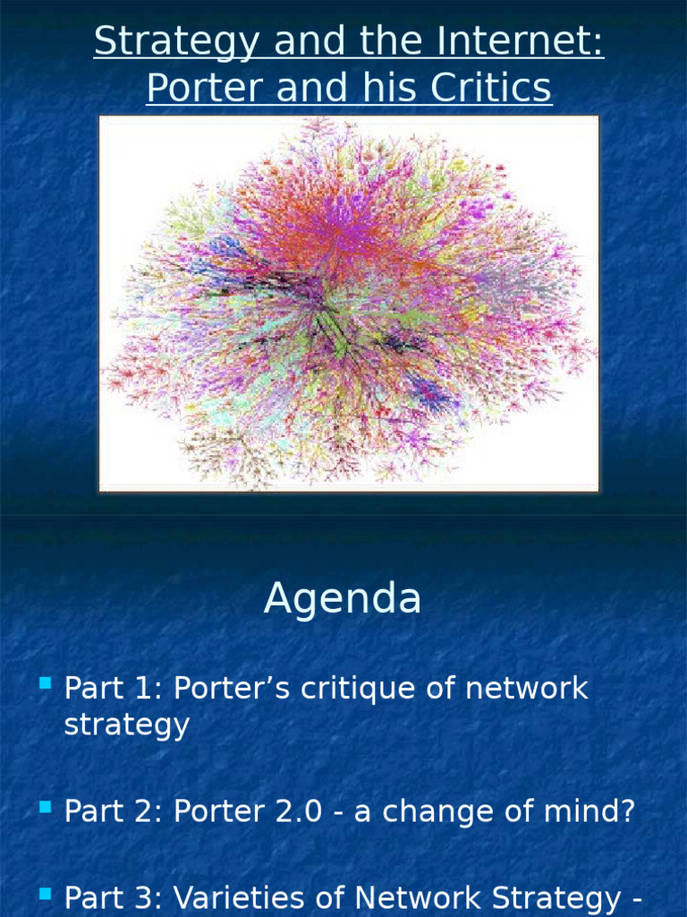 Porter's Network Strategy Critique | PDF | Economies | Business