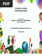 Modul Ajar Pecahan Kelas 5 | PDF