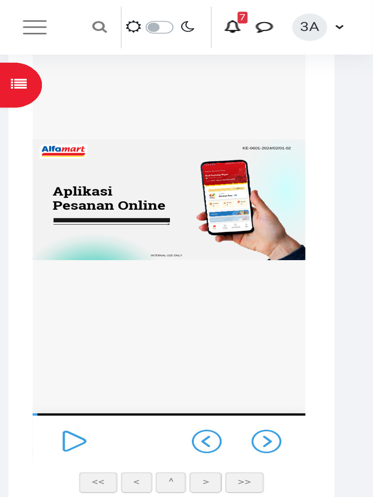 TAS Crew Alfamart Phase Online Learning Aplikasi Pesanan Online (A.P.O ...