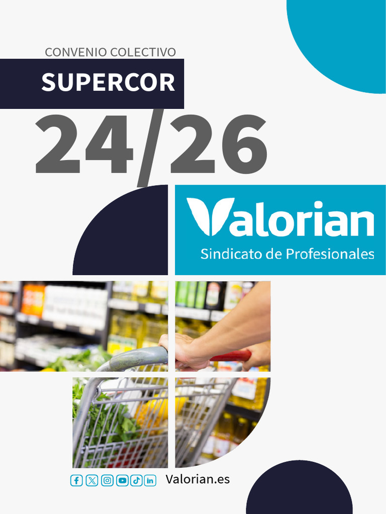 Convenio_Colectivo_Supercor_2024_2026 (5) | PDF | Tiempo de trabajo | Gestión de recursos humanos