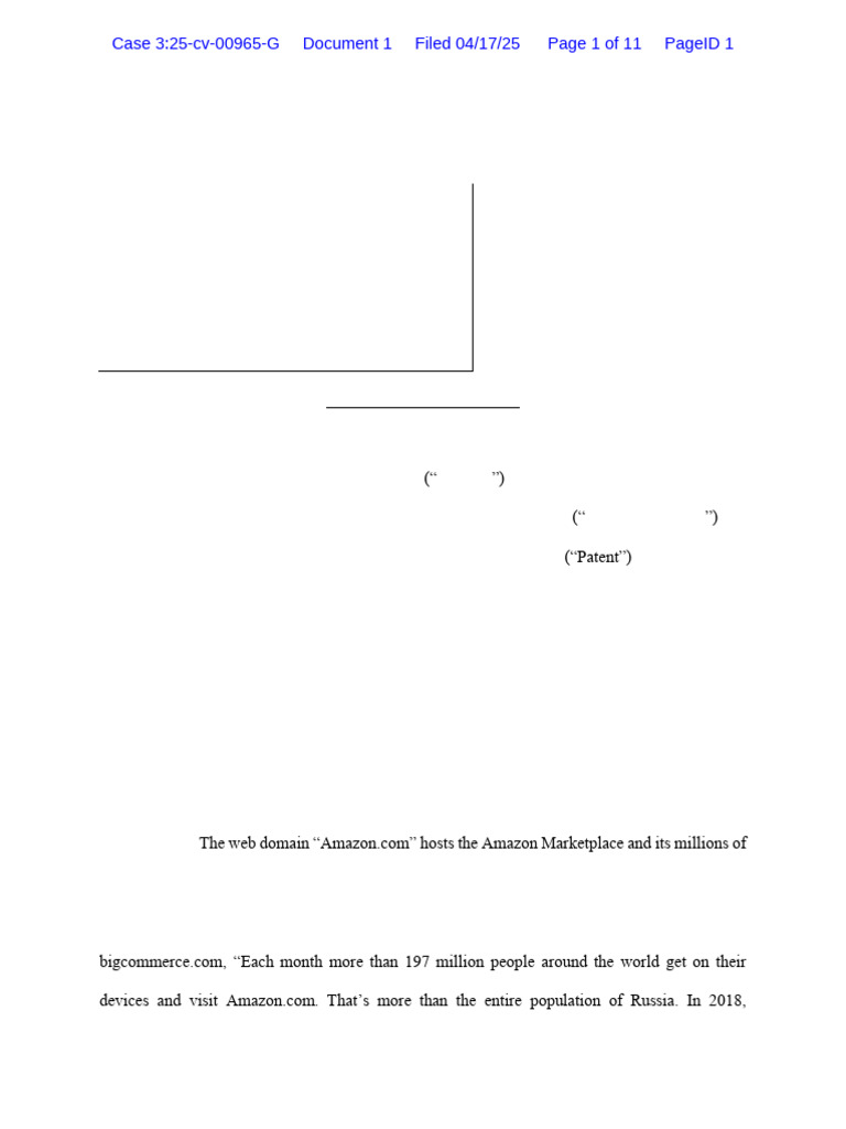 Susu Store Patent Dispute Overview | PDF | Declaratory Judgment | Prior Art