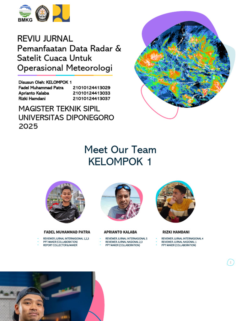 Paparan Kelompok 1 - Reviu Jurnal Pemanfaatan Data Radar Dan Satelit ...