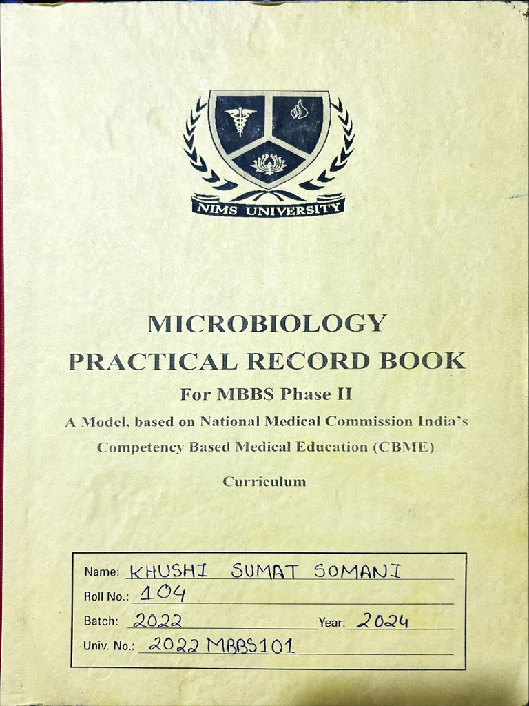 Khushi Micro Practical File | PDF