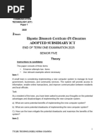 ICT Practical Exam Paper 2 2024 | PDF | Computer File | Computing