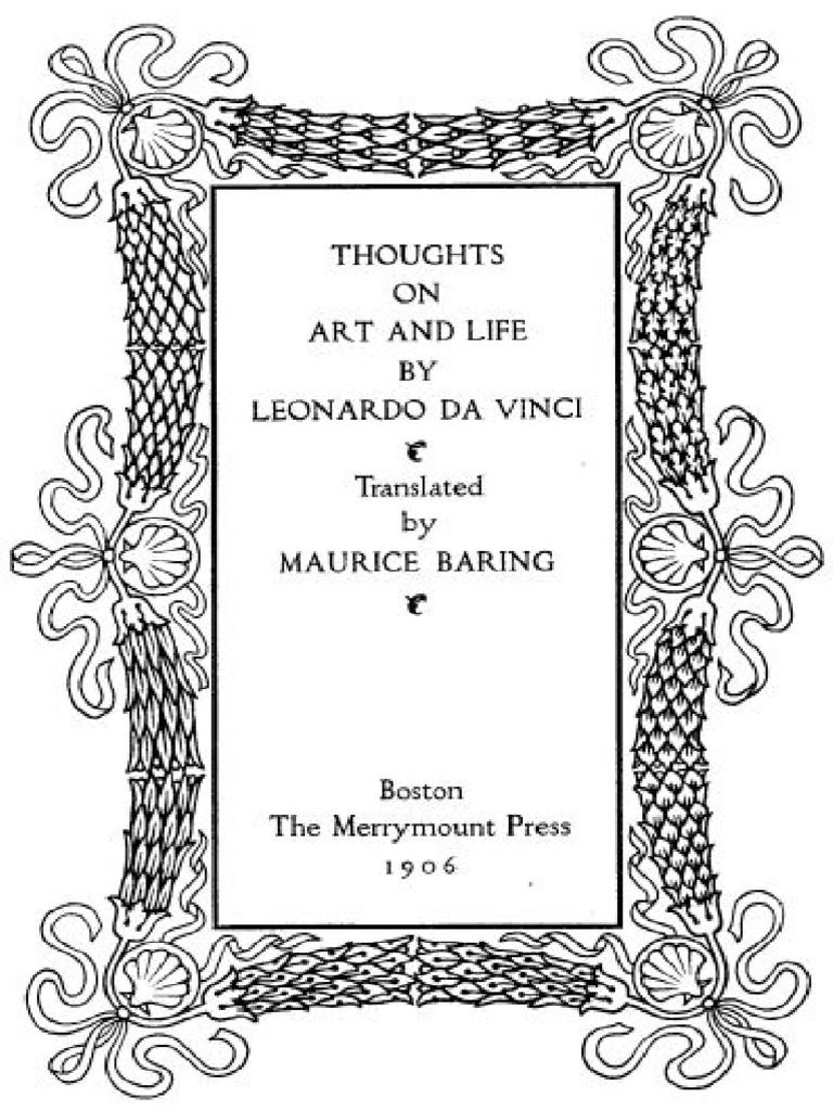 Thoughts on Art and Life | PDF | Idea | Thought