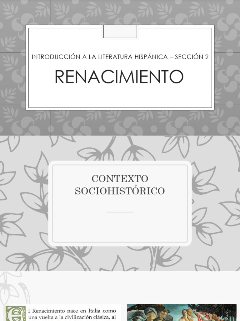 2 Renacimiento | PDF | Renacimiento | Imprenta