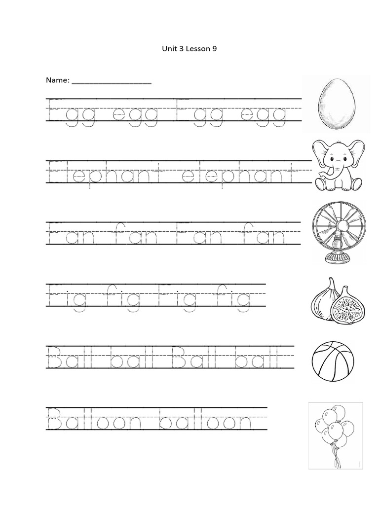 Unit 3 Lesson 9 PDF | PDF