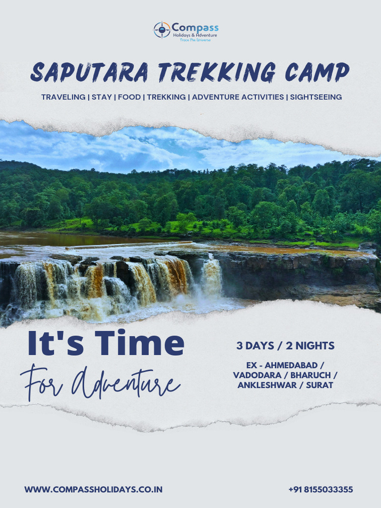 Saputara Trekking Camp Adventure Package | PDF | Camping