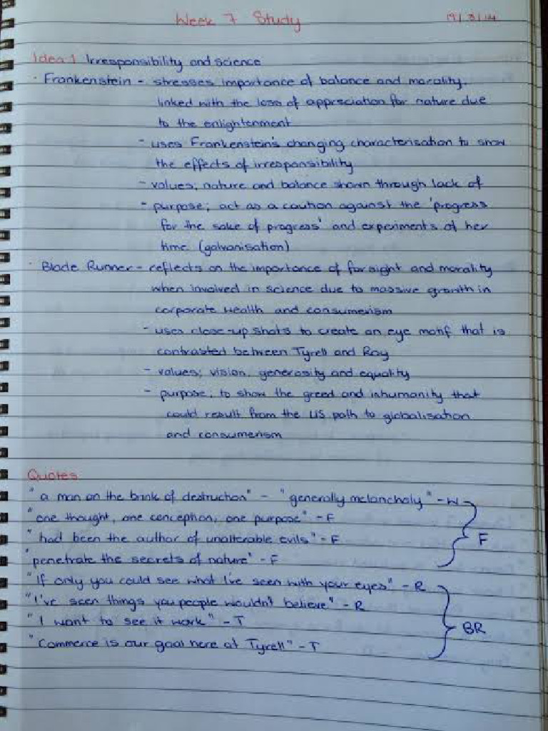 How To Write Effective HSC English Study Notes in 3 Simple Steps | PDF