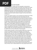 AIC 4. Critical Theory in an Inspector Calls Grade 9 | PDF | Sigmund ...
