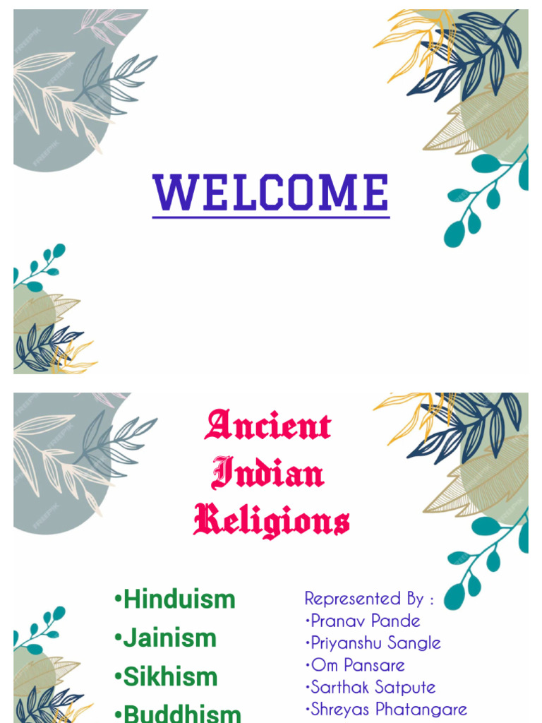Ancient Indian Religions | PDF