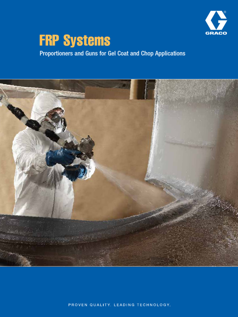 Aspersora FRP Fibra Graco | PDF | Fibre Reinforced Plastic | Pump