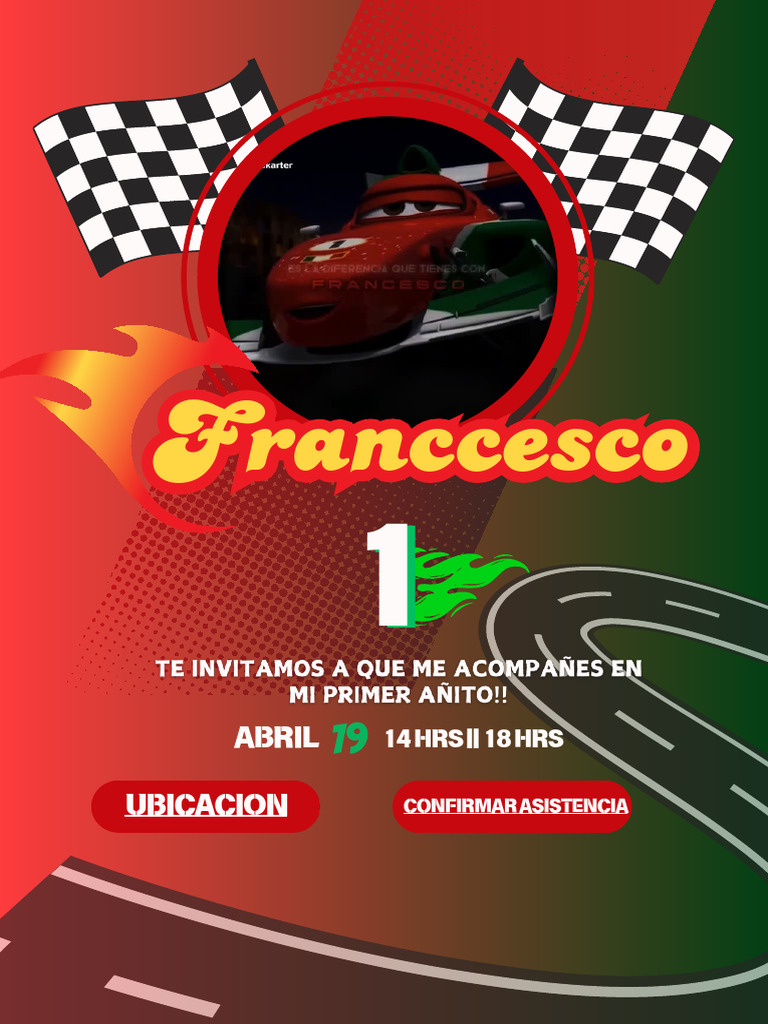 Mi Primer Añito Franccesco | PDF