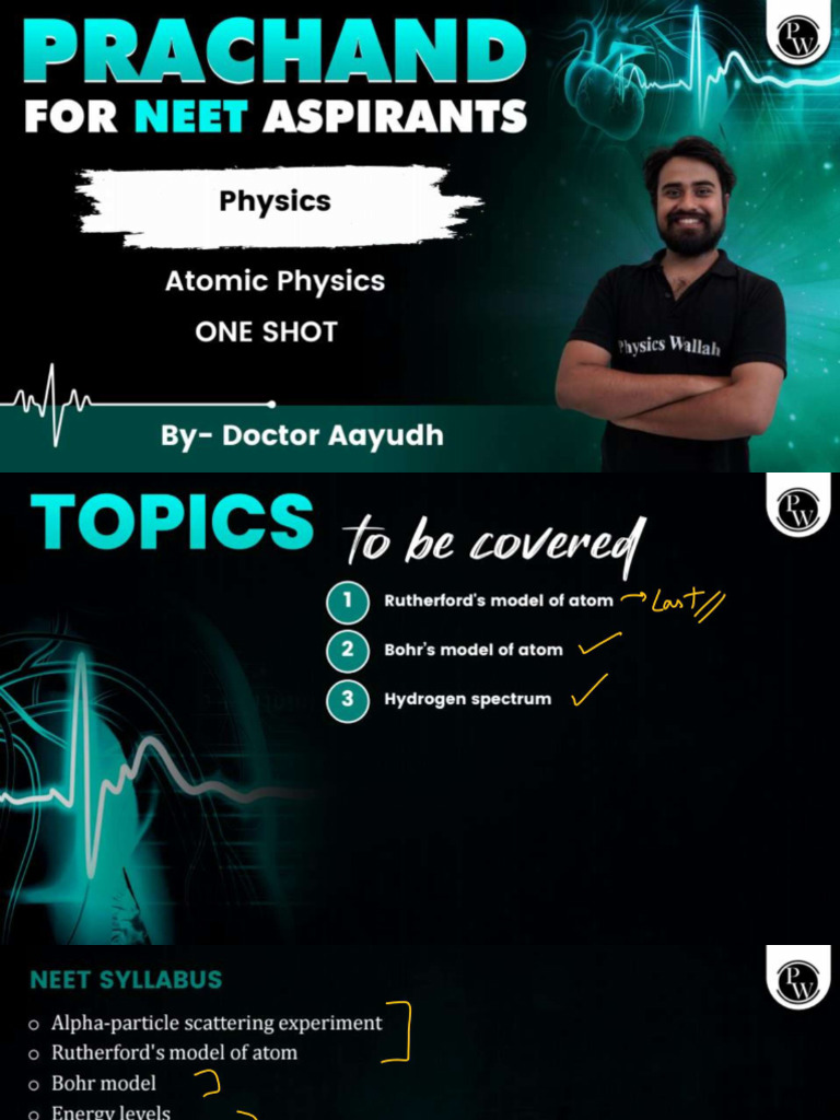 Atomic Class Notes | PDF