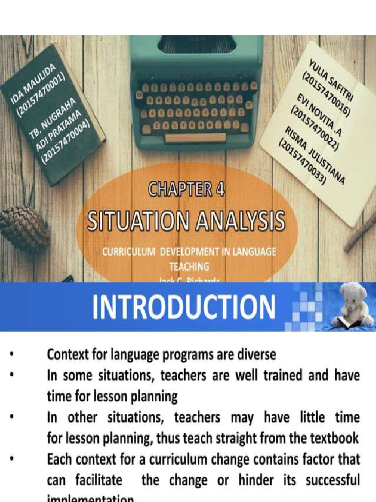 CH4 Situational Analysis | PDF