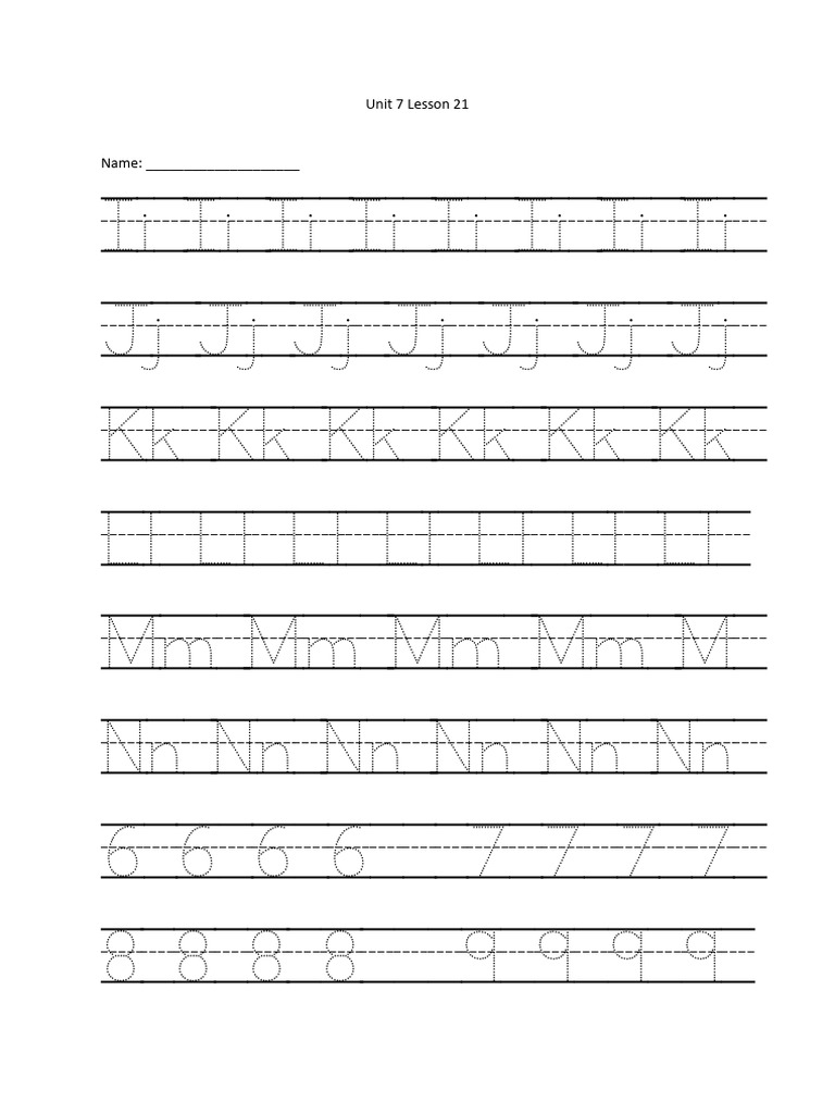 Unit 7 Lesson 21 | PDF