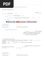 1bac La Focalisation | PDF | Narration