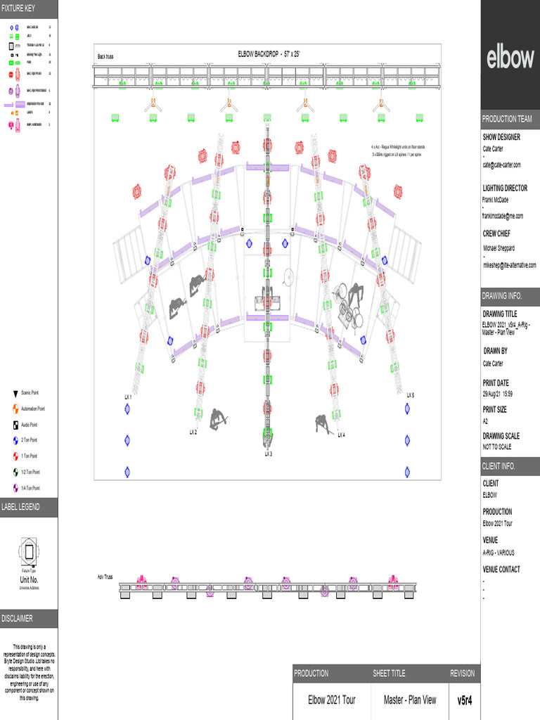 ELBOW 2021 - v5r4 - A-Rig - Master - Plan View | PDF