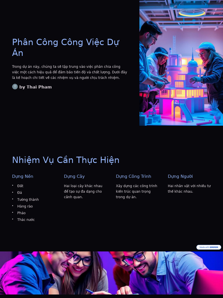 Phan Cong Cong Viec Du An | PDF