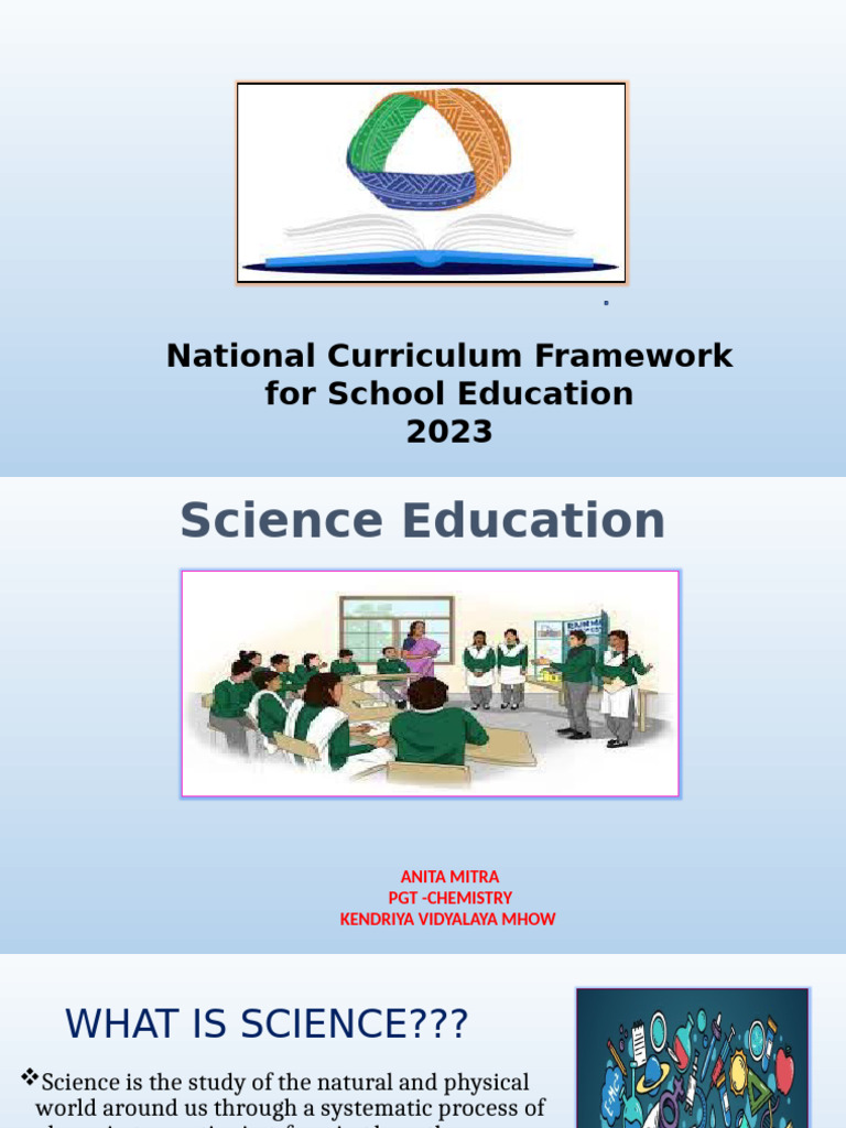 NCF 2023: Aims of Science Education | PDF | Science | Scientific Method
